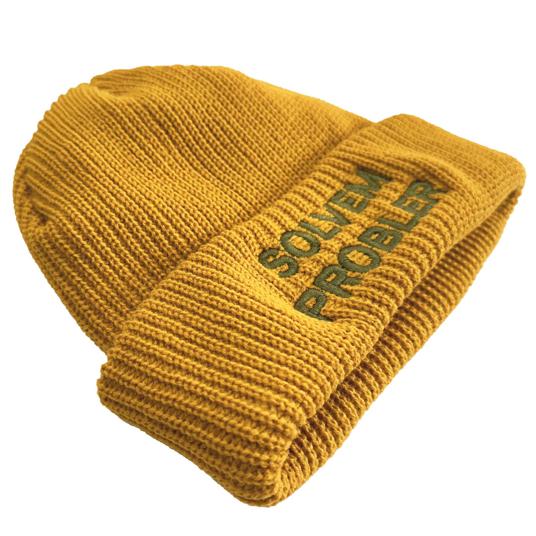 "Solvem Probler" Embroidered Beanie - Altru Apparel