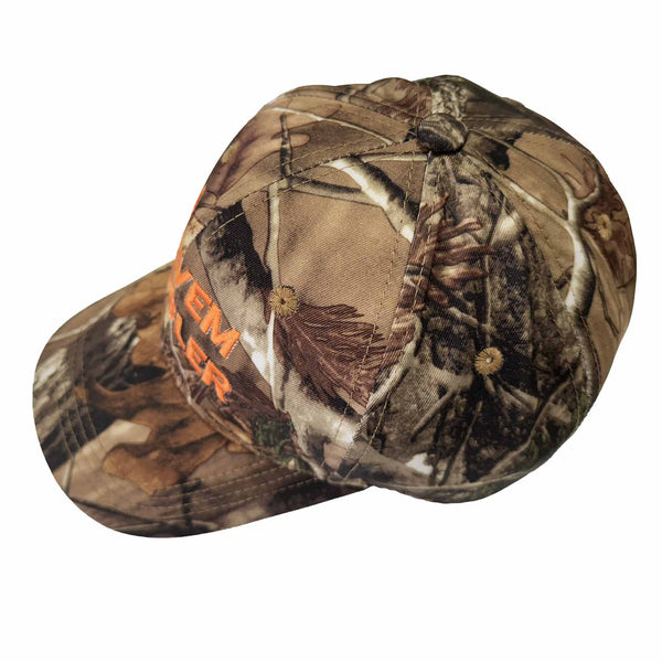 "Solvem Probler" 6 panel Low Profile CAMO Embroidered Hat - Altru Apparel