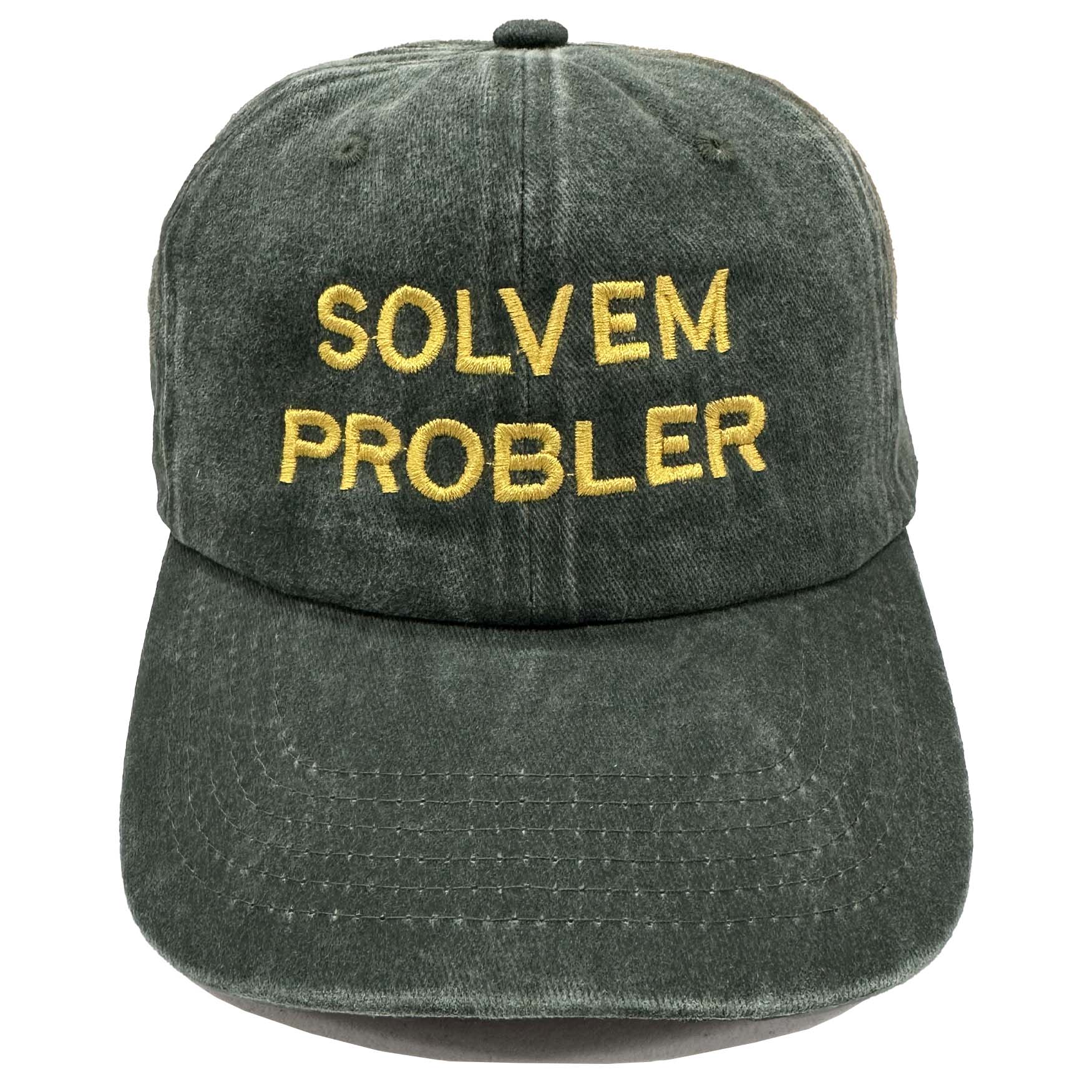 "Solvem Probler" 6 Panel Low Profile Embroidered Hat - Altru Apparel