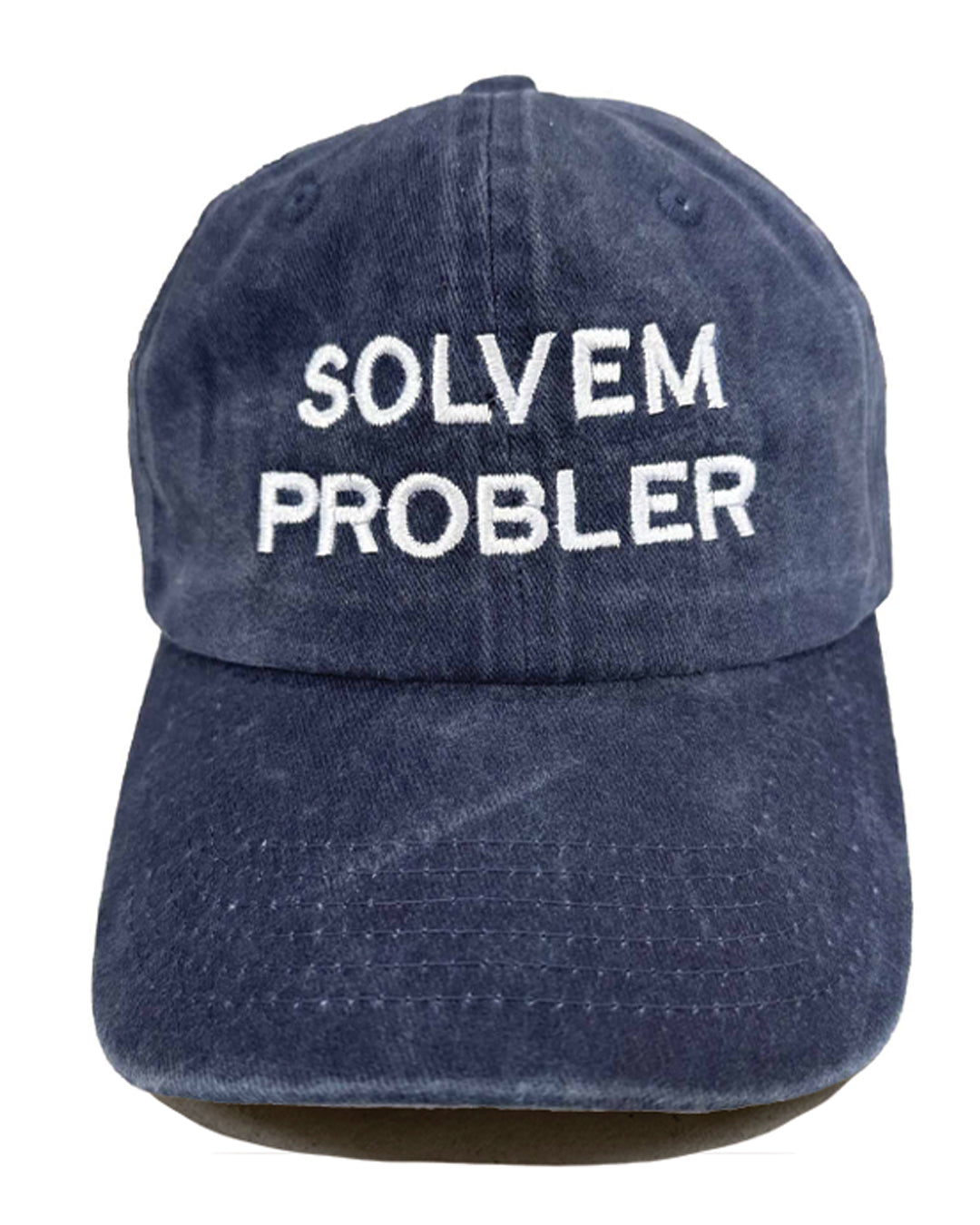 "Solvem Probler" 6 Panel Low Profile Embroidered Hat - Altru Apparel